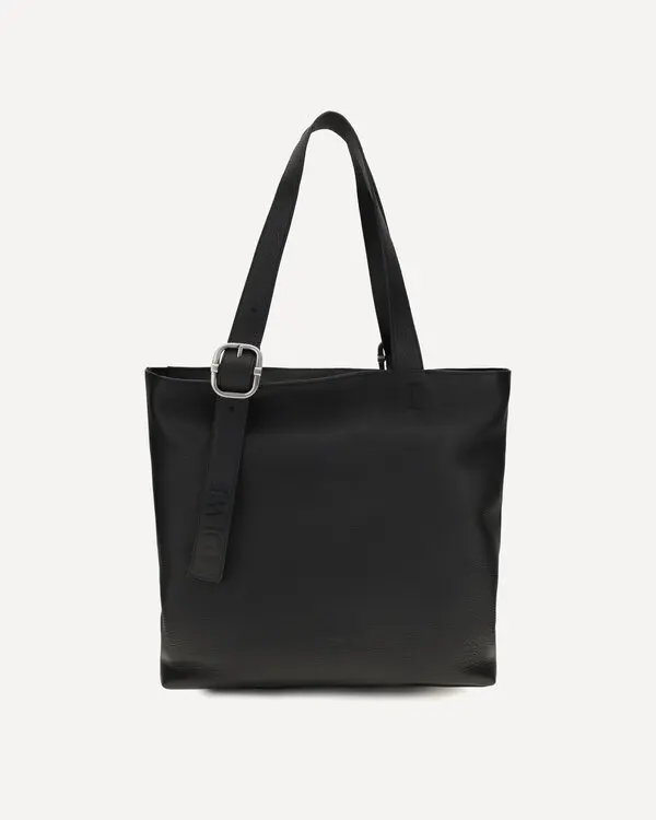 Loewe Loop Zipped Tote - Black