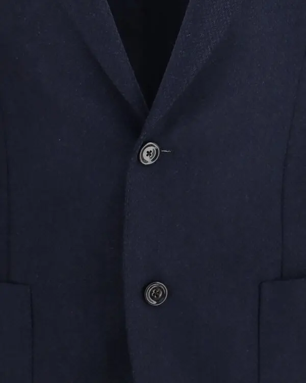 LARDINI Single-breasted Wool And Cashmere Jacket