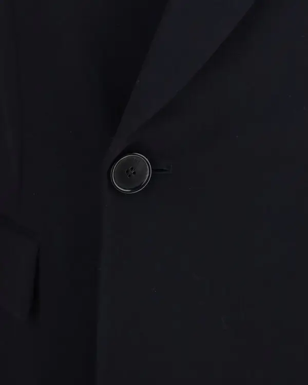 Loewe Wool Blend Double-breasted Blazer - Blue