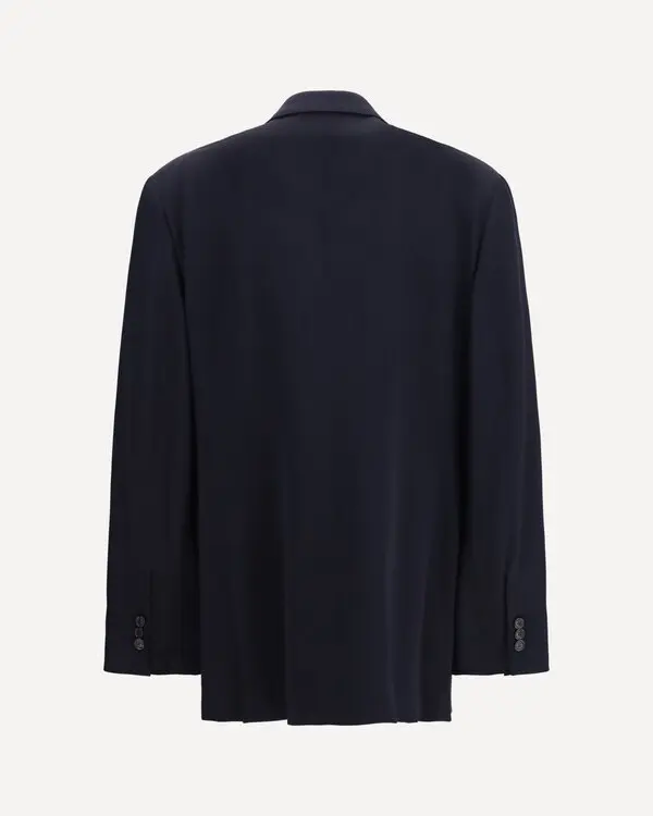 Loewe Wool Blend Double-breasted Blazer