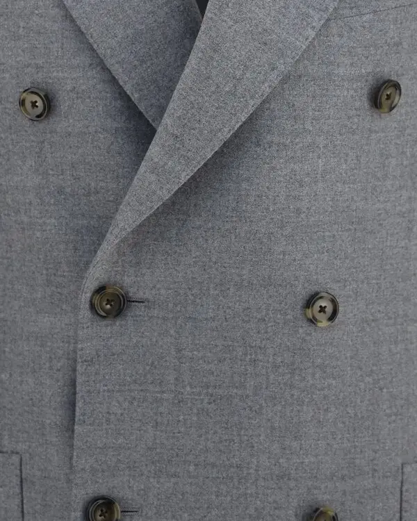 LARDINI Double-breasted Wool-blend Jacket