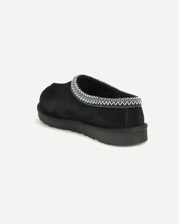 UGG Tasman Ii Suede Mules With Braided Detailing - Black
