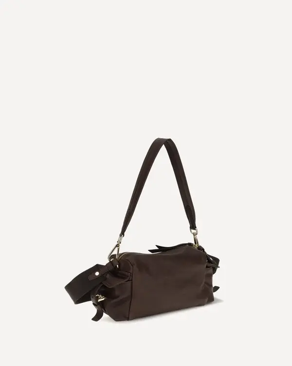 Prada Nappa Leather Explore Shoulder Bag - Brown