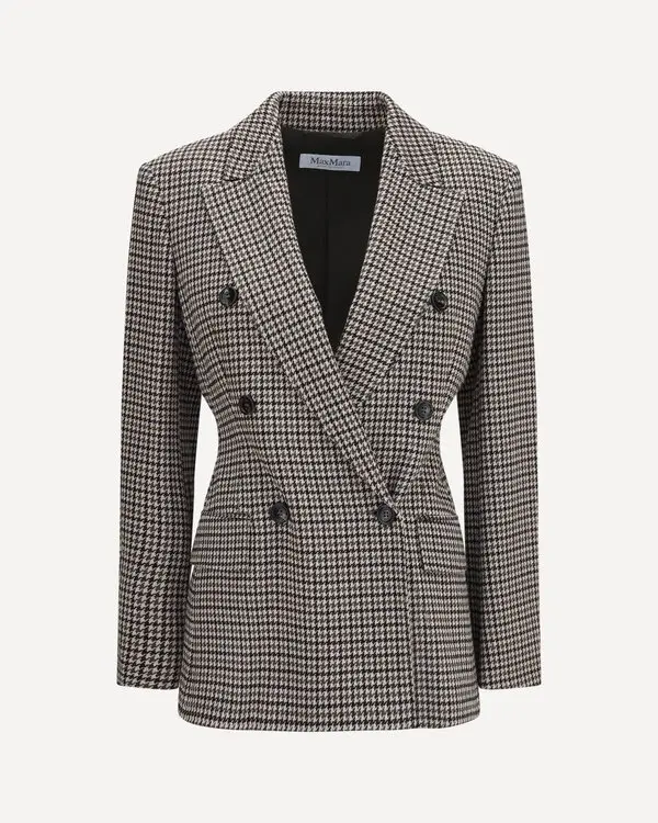 Max Mara Eccelso Double-breasted Blazer - Multicolour