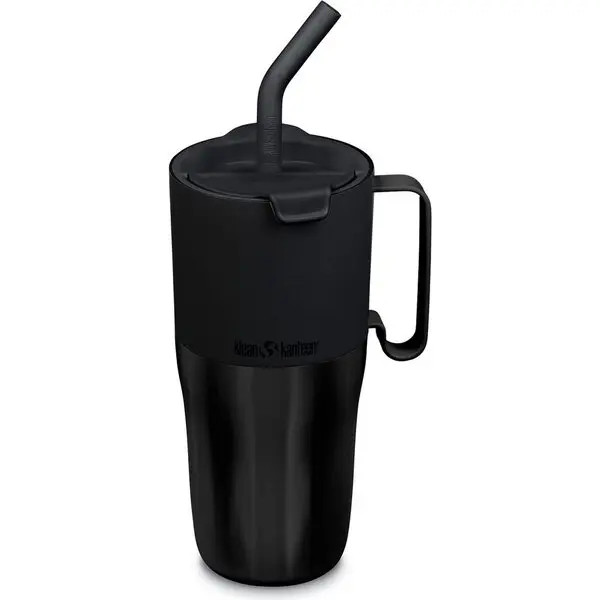 KLEAN KANTEEN 26oz Rise Insulated Tumbler With Straw Lid - Black