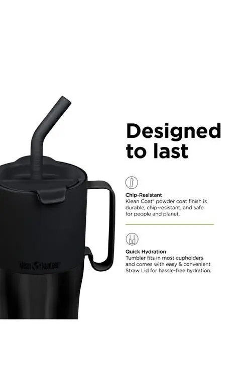 KLEAN KANTEEN 26oz Rise Insulated Tumbler With Straw Lid