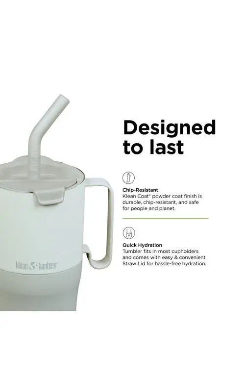 KLEAN KANTEEN 26oz Rise Insulated Tumbler With Straw Lid