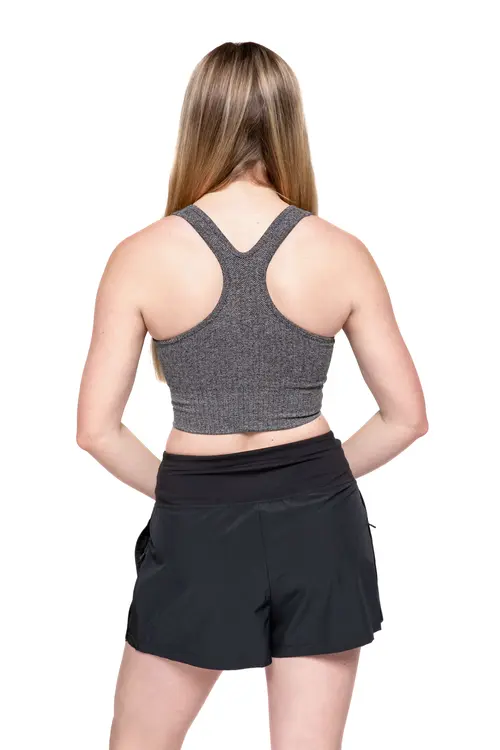 K-Swiss Set Point Performance Longline Herringbone Bra