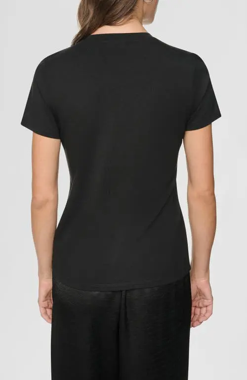 Dkny Midtown Dog Walkers Graphic T-shirt - Black