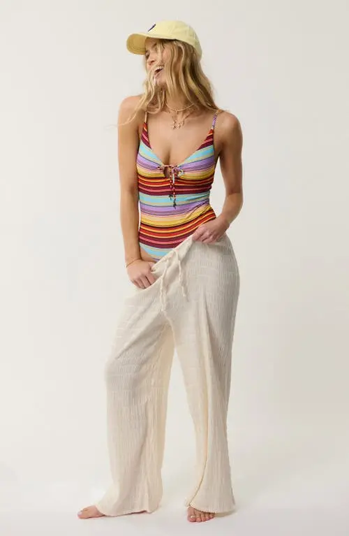 Rip Curl Retro Stripe Full One Piece Swimsuit