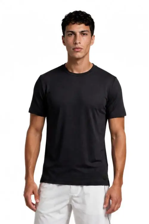 K-Swiss Vision Athleisure Short Sleeve T-shirt - Black