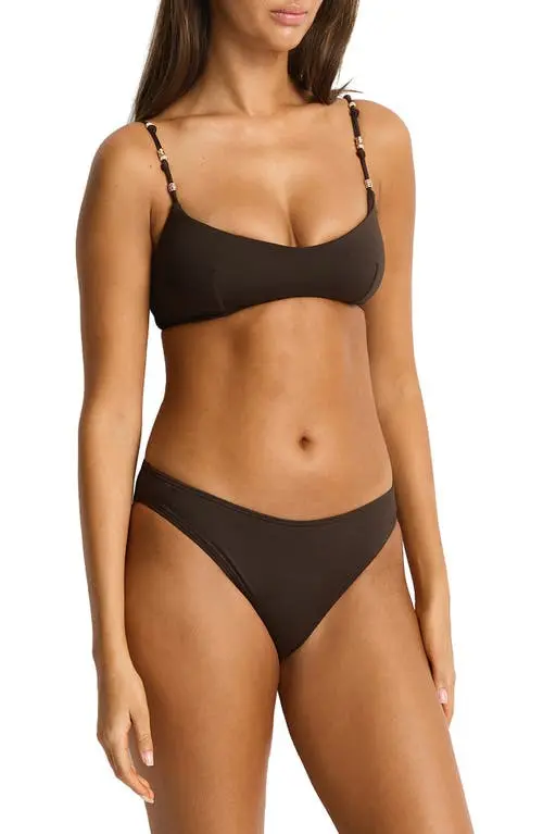 SEA LEVEL Scoop Neck Bikini Top