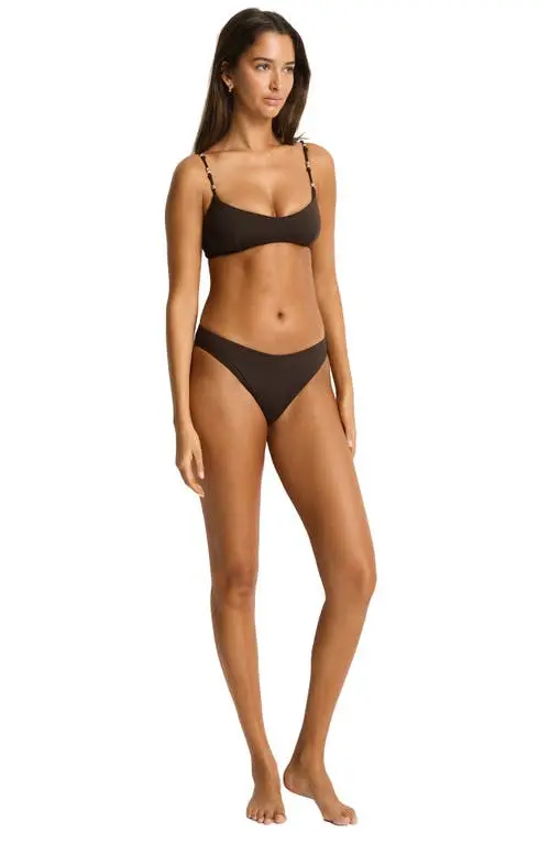 SEA LEVEL Scoop Neck Bikini Top