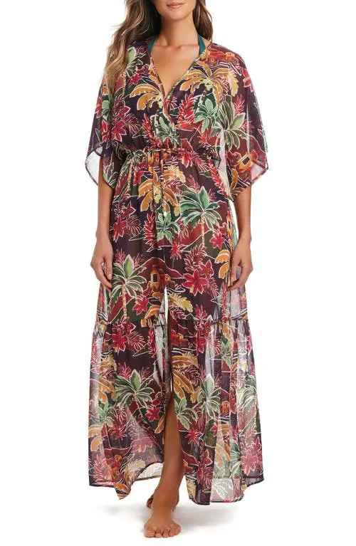 BLEU BY ROD BEATTIE Floral Print Cover-up Dress