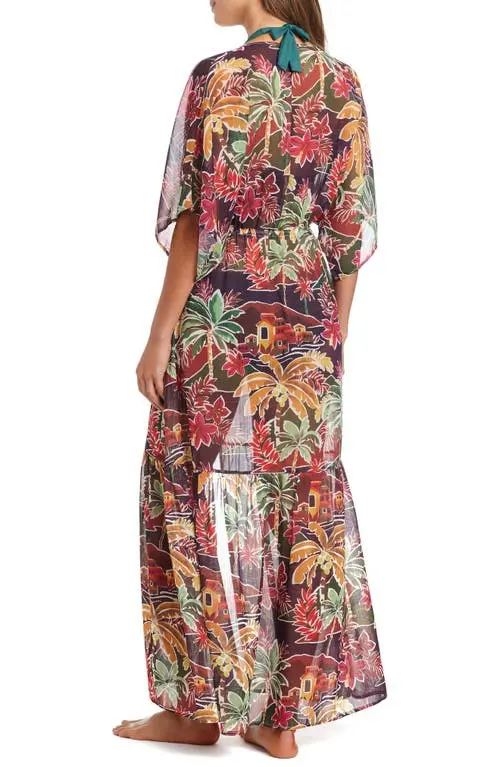 BLEU BY ROD BEATTIE Floral Print Cover-up Dress