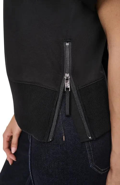 Dkny Soho Half Zip Ponte Pullover