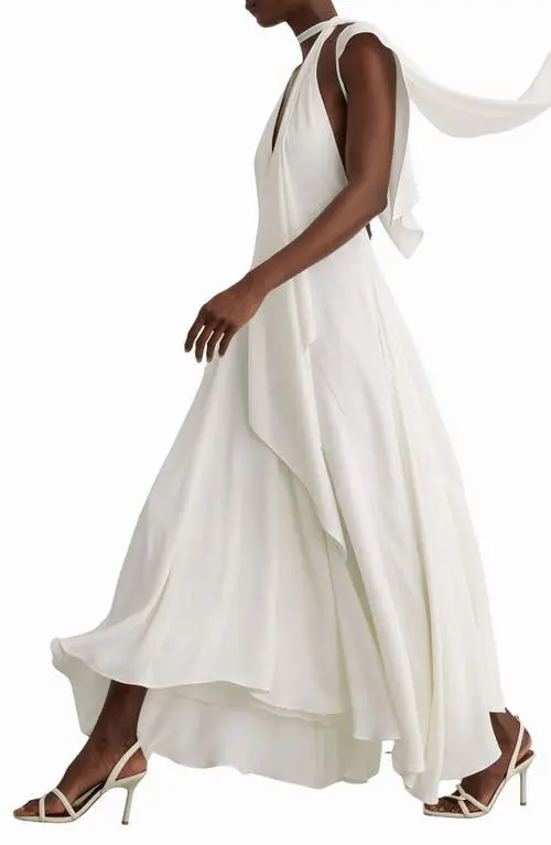REISS Evory Cape Maxi Dress