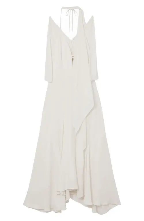 REISS Evory Cape Maxi Dress