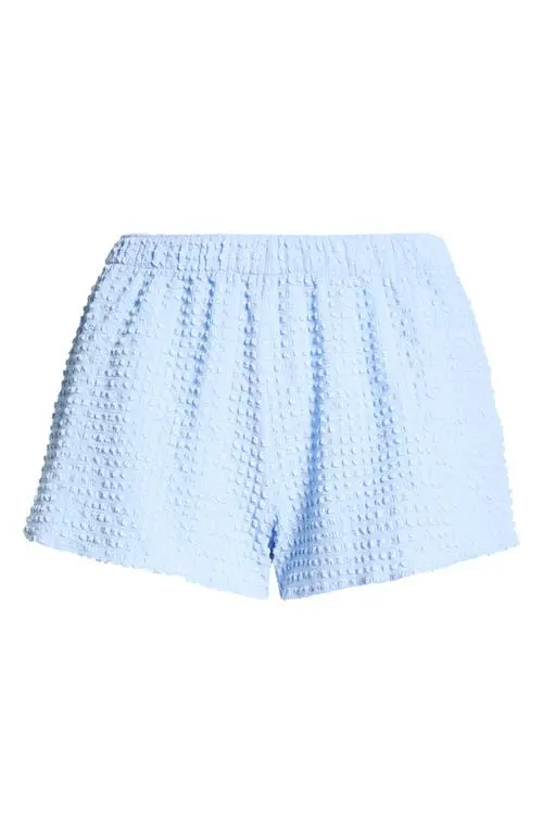 Hunza G Seersucker Minishorts - Cornflower