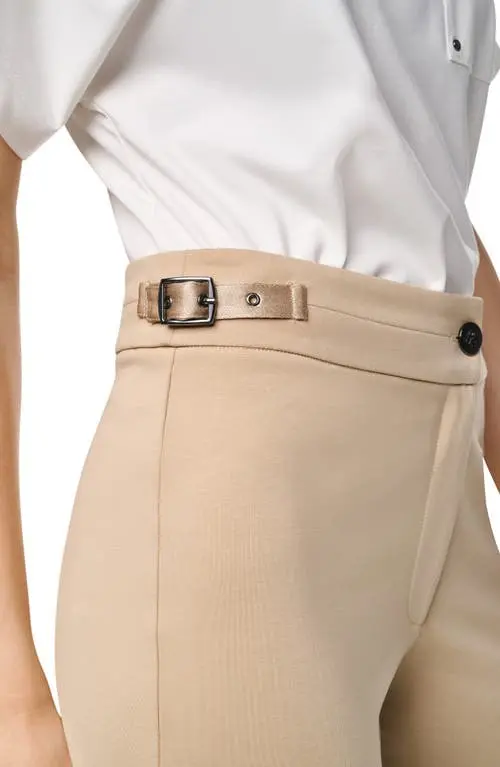 Dkny Soho Fit & Flare Ponte Pants - Travertine