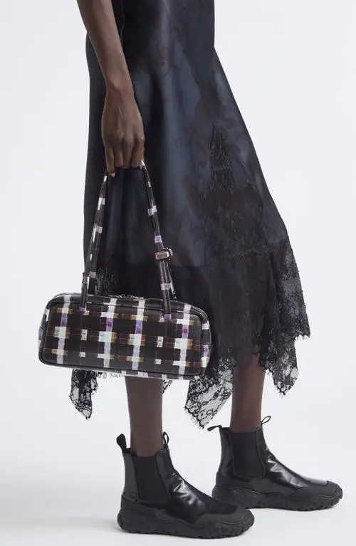 STAND OIL X Collina Strada Faux Leather Baguette Bag