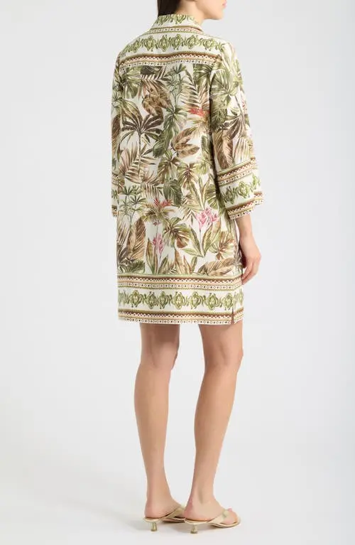 Tommy Bahama Fuji Hidden Coast Silk Shift Dress