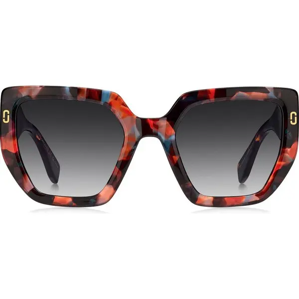 Marc Jacobs Square Frame Sunglasses - Brown Multi