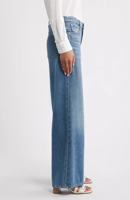 Rag & Bone Flexi Andi High Waist Wide Leg Jeans