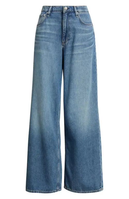 Rag & Bone Flexi Andi High Waist Wide Leg Jeans