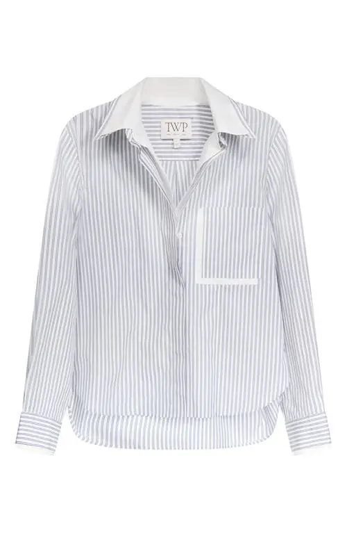 TWP Double Layer Boyfriend Shirt