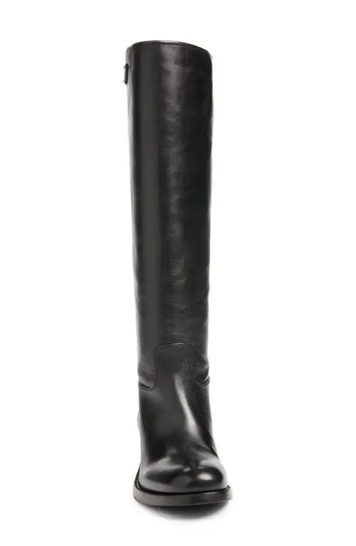 Prada Leather Knee-high Boots