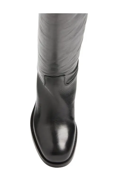 Prada Leather Knee-high Boots