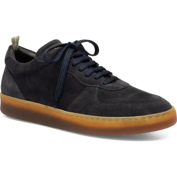 Officine Creative Asset 001 Low Top Sneaker - Dark Blue