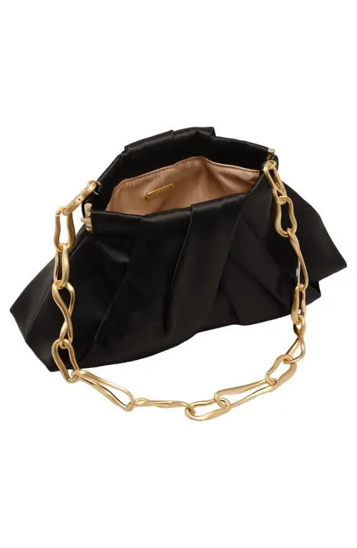 Cult Gaia Lia Mini Satin Clutch