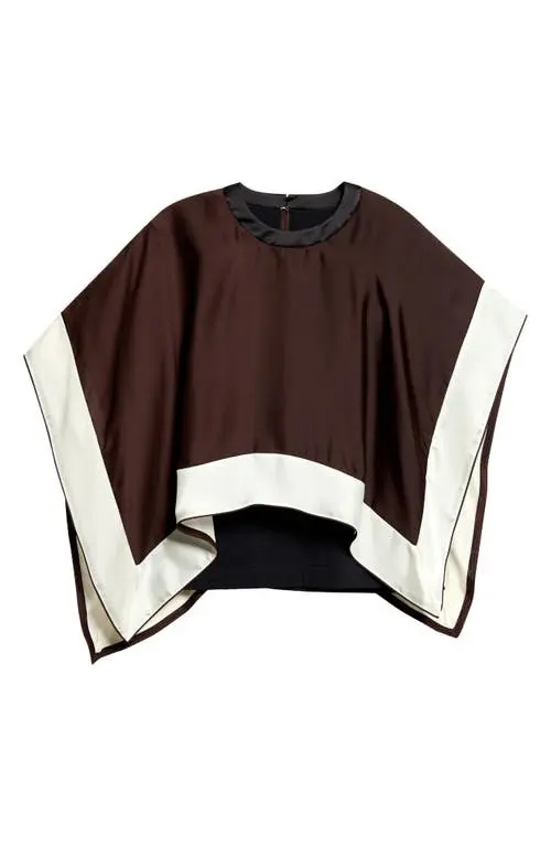 Sacai Satin X Cotton Jersey T-shirt