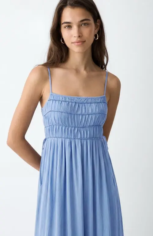Mango Beaded Detail Long Dress
