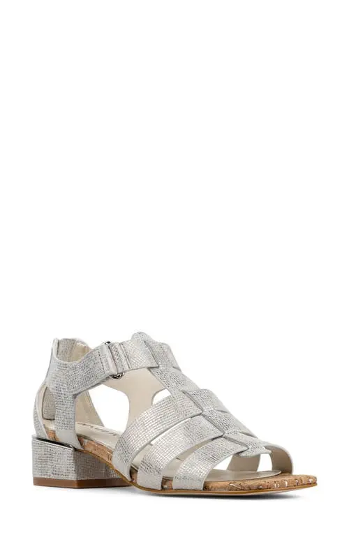 DONALD PLINER Falesia Block Heel Fisherman Sandal - Foam