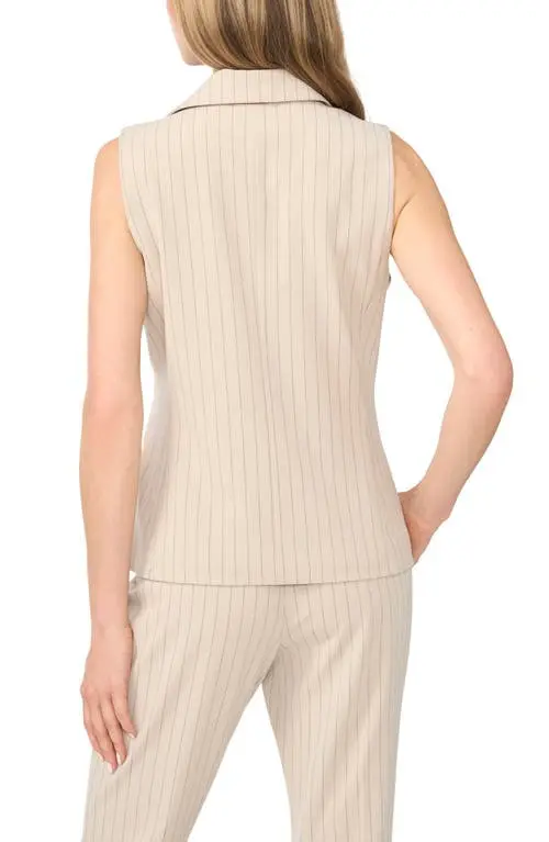 Halogen Tailored Pinstriped Vest