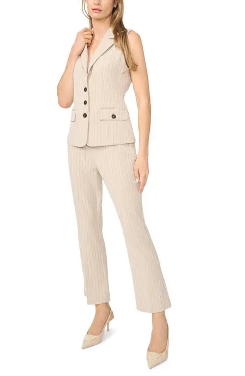 Halogen Tailored Pinstriped Vest