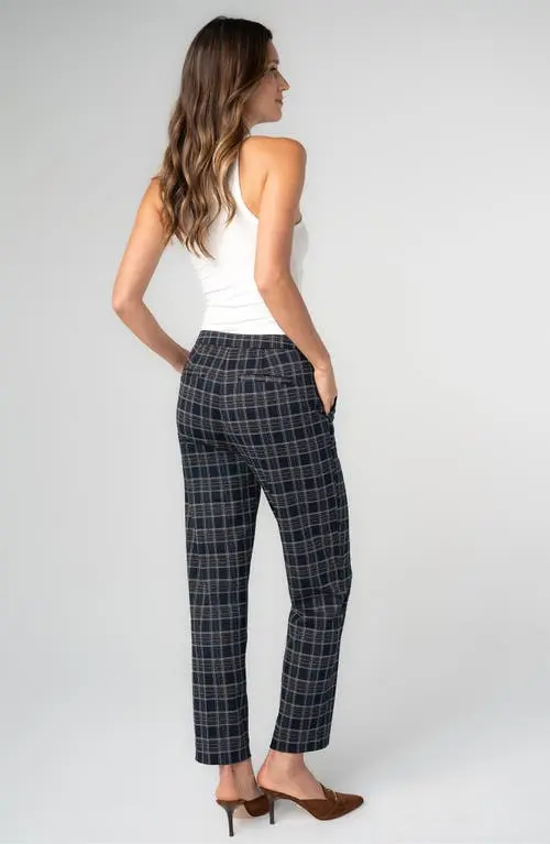 LIVERPOOL Kayla Plaid Pull On Pants