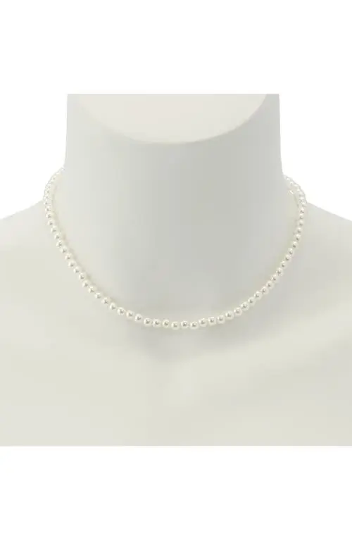 ALLSAINTS Imitation Pearl Mixed Chain Multi Strand Necklace
