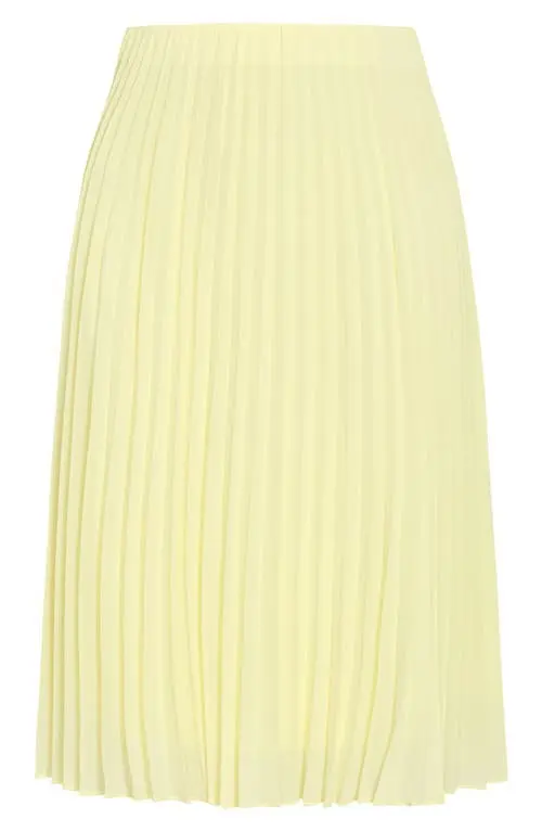 City Chic Pleated Chiffon Maxi Skirt