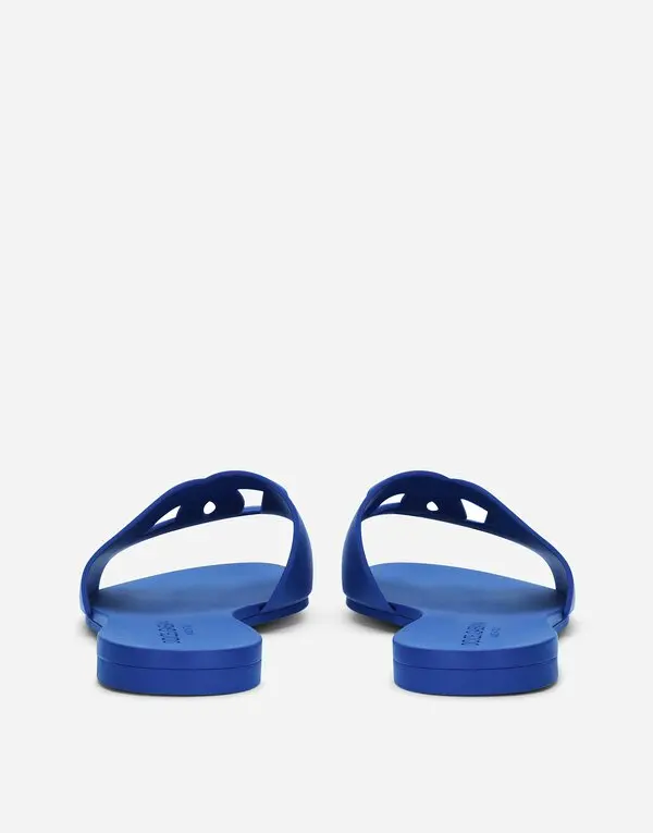 Dolce & Gabbana Rubber Slides With Dg Logo