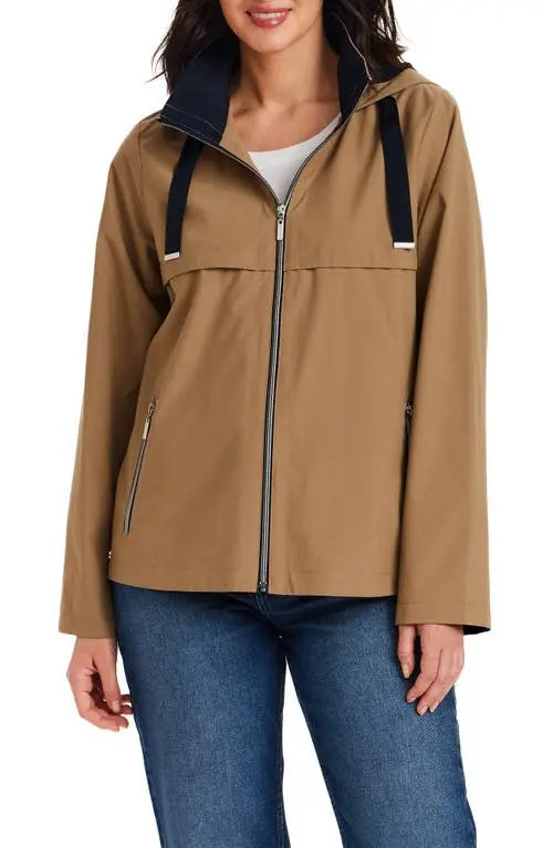 Gallery Packable Hooded Rain Jacket