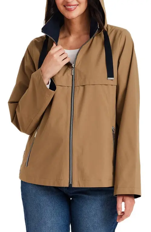 Gallery Packable Hooded Rain Jacket