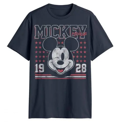 MICKEY & FRIENDS Retro 1928 Wink Face T Shirt