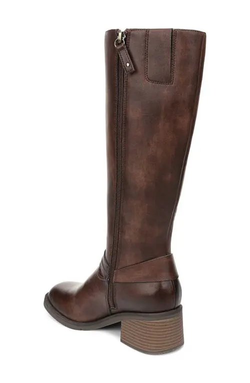Dr. Scholl'S Joplin West Knee High Boot - Walnut Brown