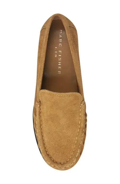 Marc Fisher Suede Moc Toe Loafers