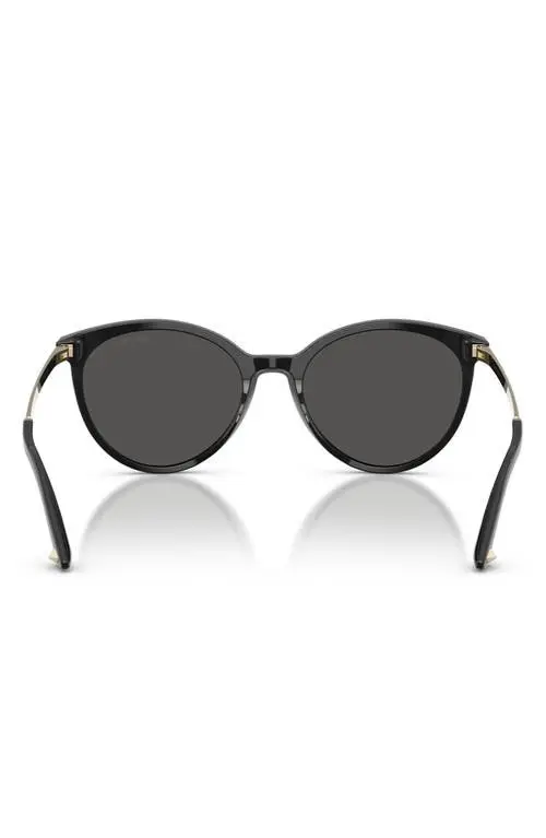JIMMY CHOO Phantos Sunglasses - Black/dark Grey