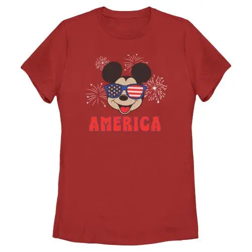 MICKEY & FRIENDS America" Graphic T-shirt